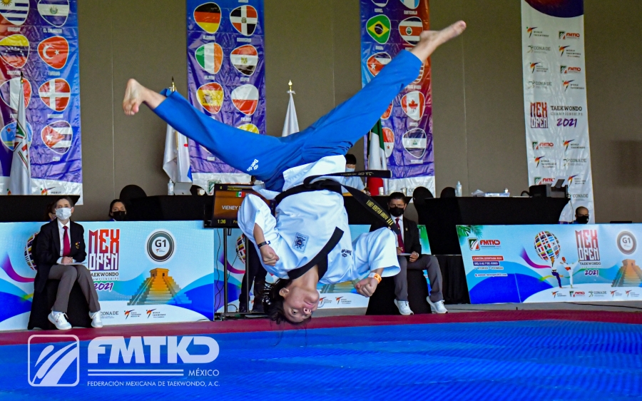 Poomsae freestyle en el México Open 2021 (2/2)